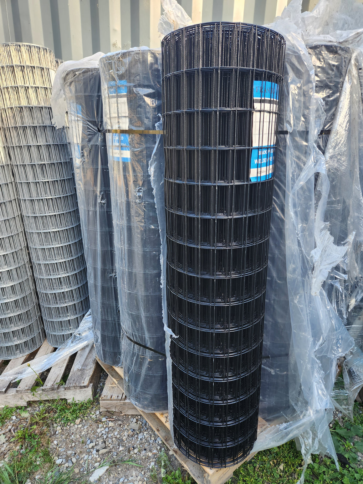 Black Welded Mesh Utility Fence – SkcFarmFencing